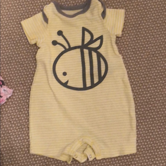 Mud Pie | One Pieces | Elephants Giraffe Bumble Bee Onesie Bubbles 36m ...